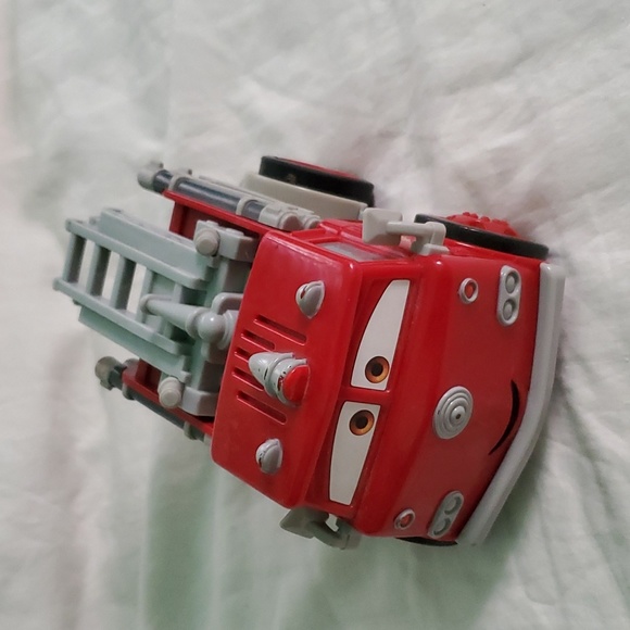 Disney | Toys | Disney Pixar Cars Red Fire Engine Truck | Poshmark